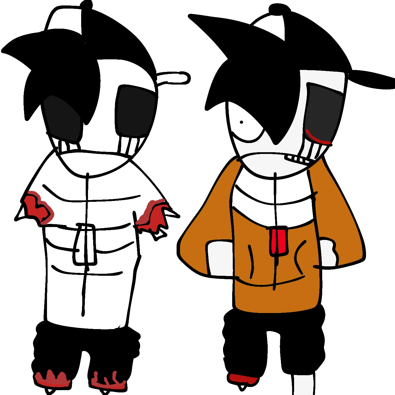 The two legless trainers. | Fandom