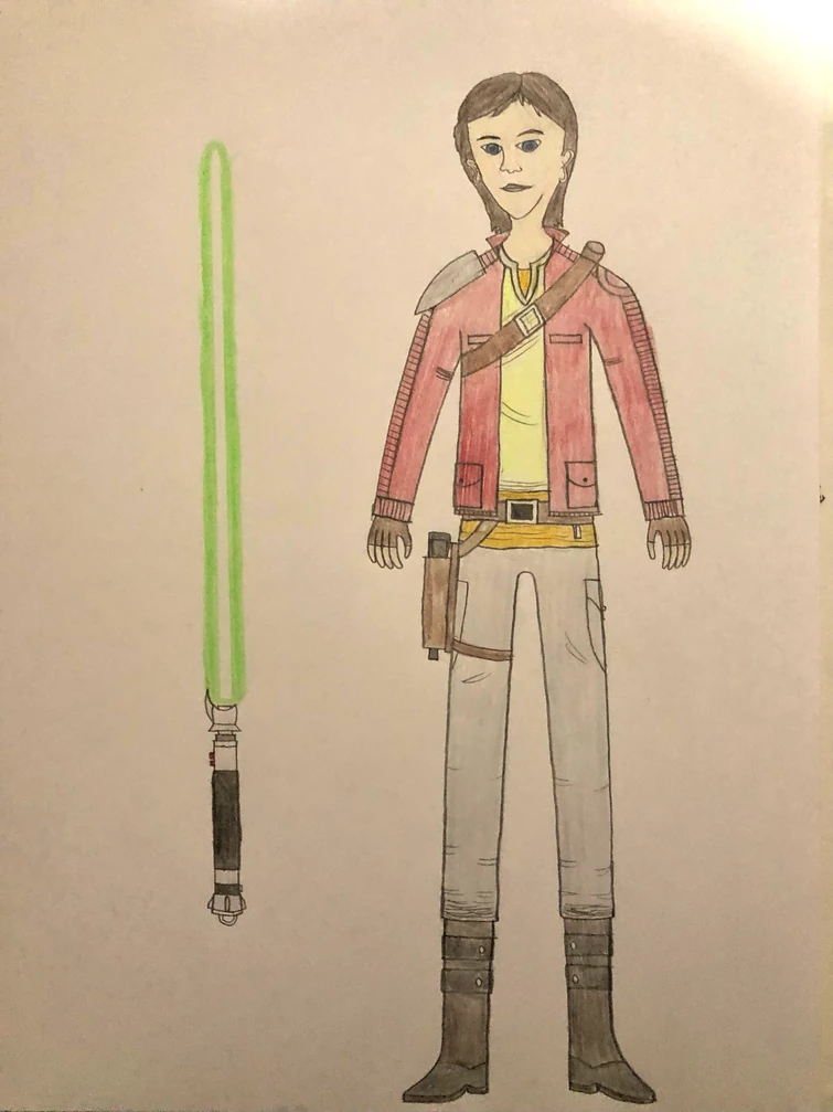Star Wars Oc Drawing Jedi Padawan Survivor Josmic Parraw | Fandom