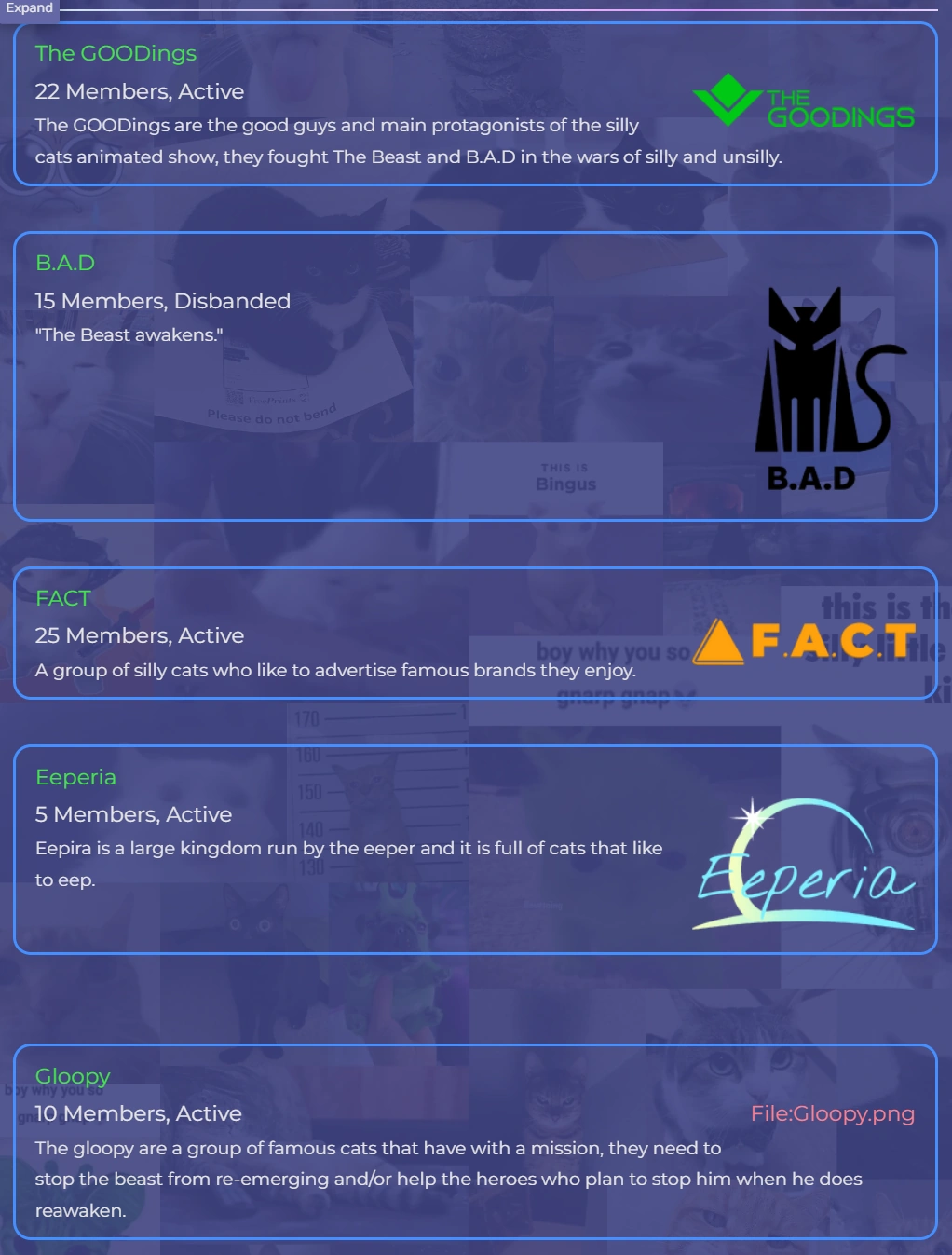 Thinking of deleting gloopy | Fandom