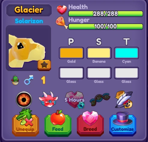 I GOT A DEFAULT SOLARIZON WITH THE SOLAR RAY COSMETIC !! MIGHT T/S IT ...