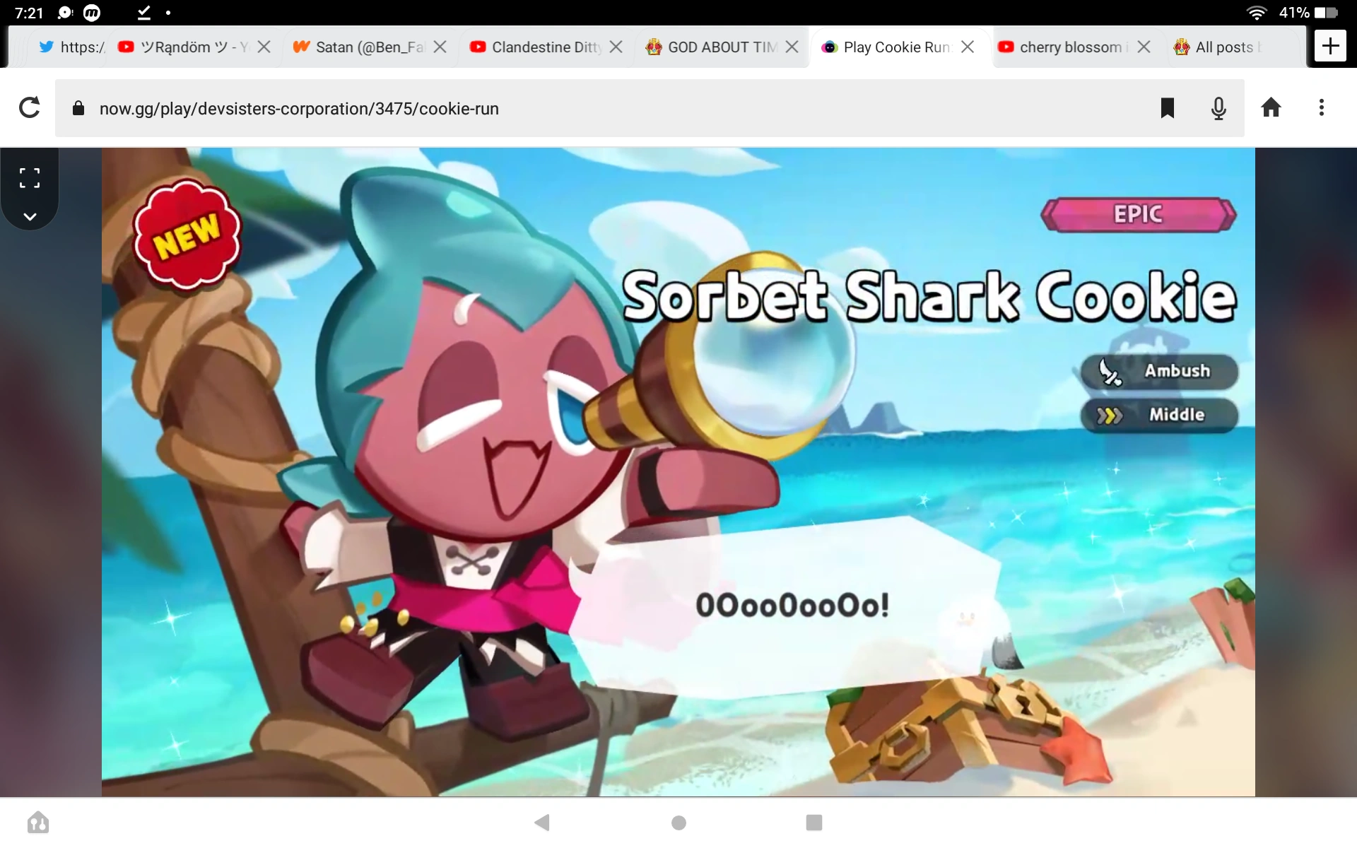 I screamed when I saw the beginning. EEEK! | Fandom