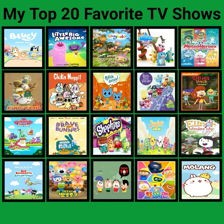 Top 20 favorite tv show | Fandom