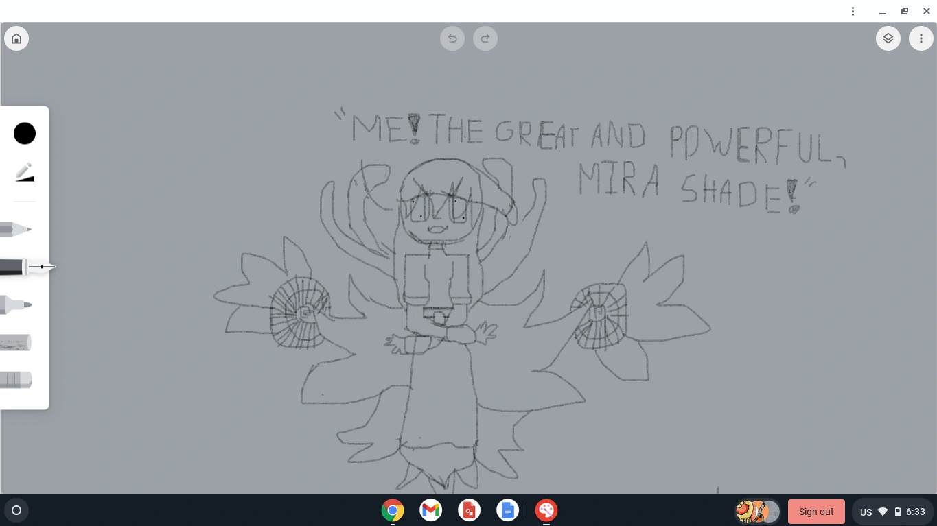 I drew Mira Shade! | Fandom