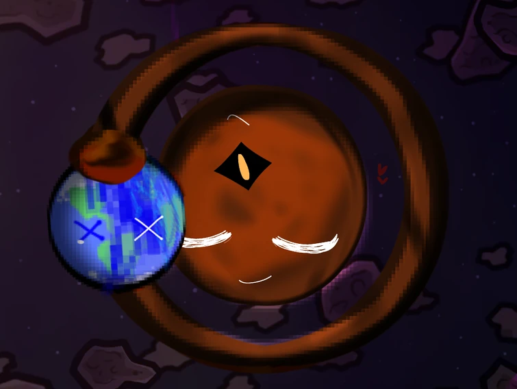 TW : BLUE BLOOD - (GHE) Earth & Iris art!!(This is a remake lolol) | Fandom