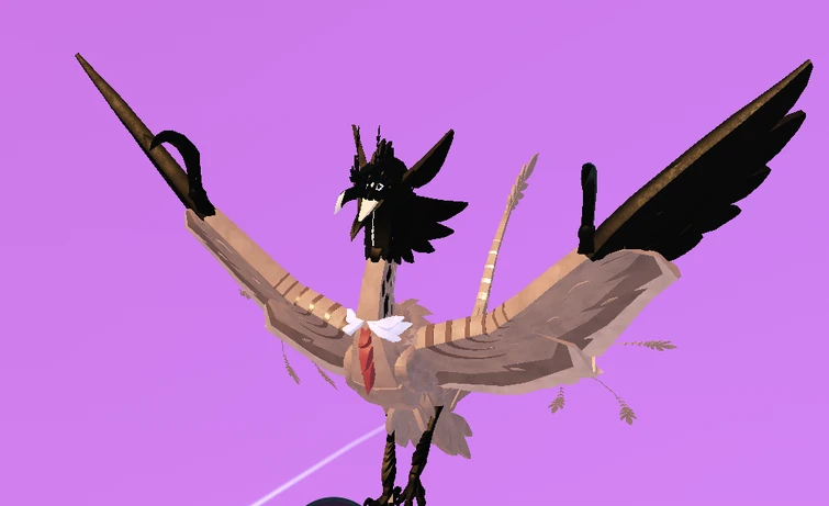 I tried a new tactic called "how would a bird wear a suit", then I ...