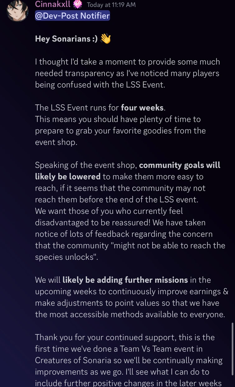 goals will likely be lowered soon for LSS | Fandom