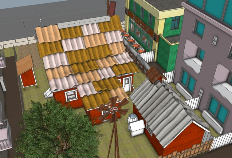 My 3D model of the Greens House | Fandom