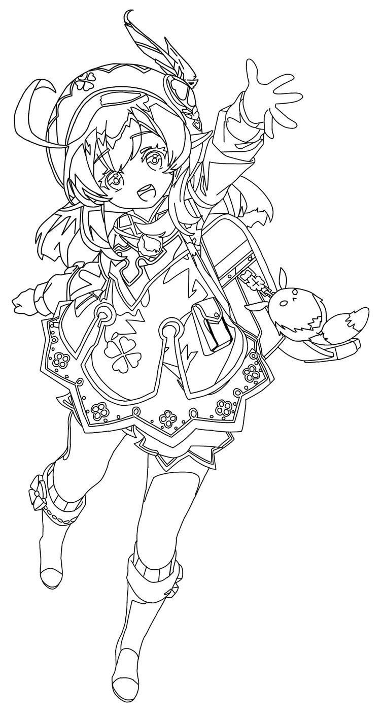 Klee tracing I did | Fandom