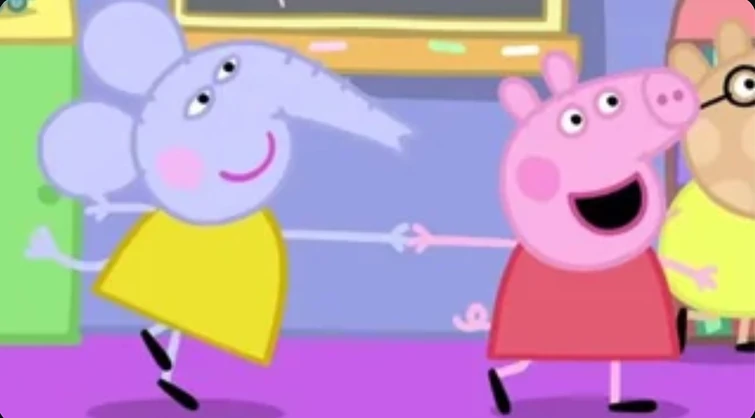 Peppa helps Emily extend her arm | Fandom