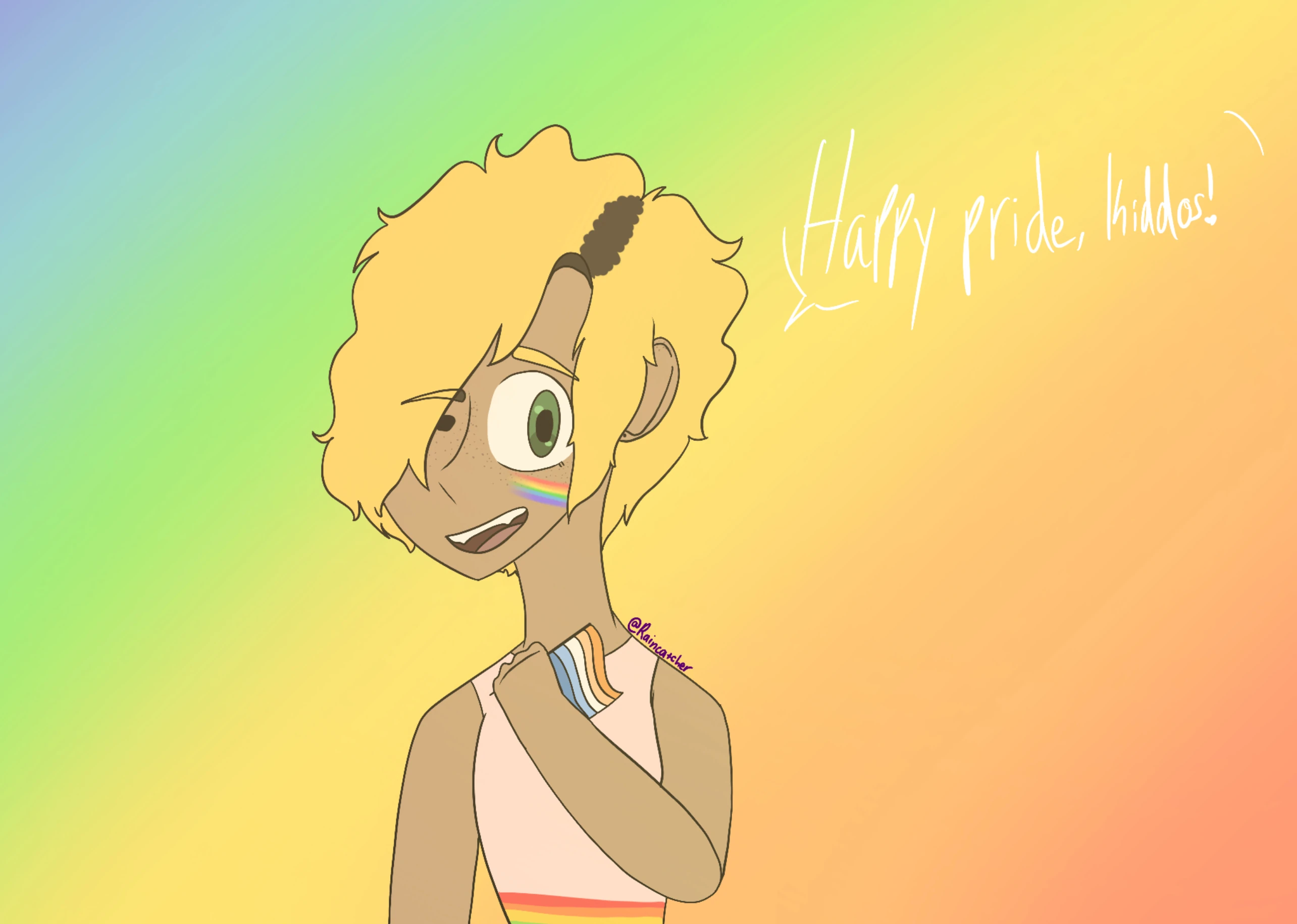 Pride fanart #5: Aroace Sunny! | Fandom