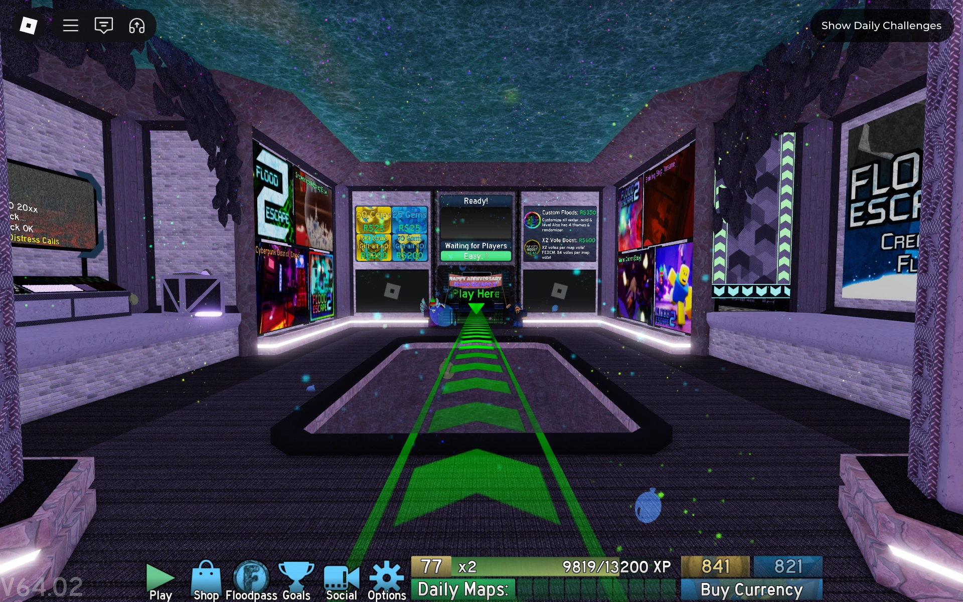 Anniversary Lobby is now out in new servers! | Fandom