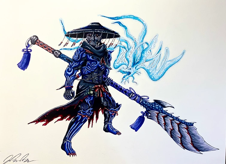 Death Garon Armor and Stygian Zinogre IG Drawing | Fandom