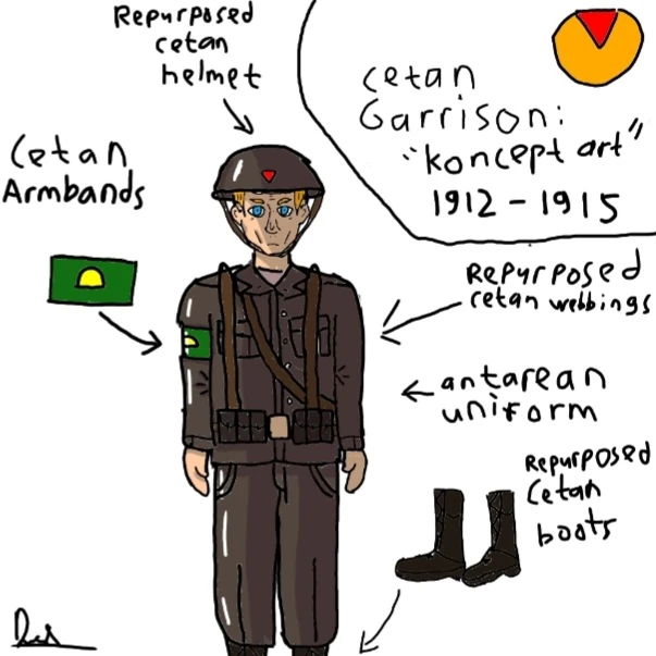 My concept art of the Cetan Garrison : | Fandom