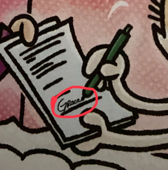 I found where Grace is in the new book | Fandom