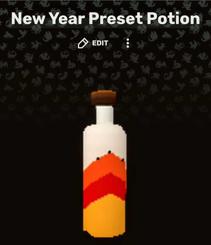 Selling new year preset potion!!! | Fandom