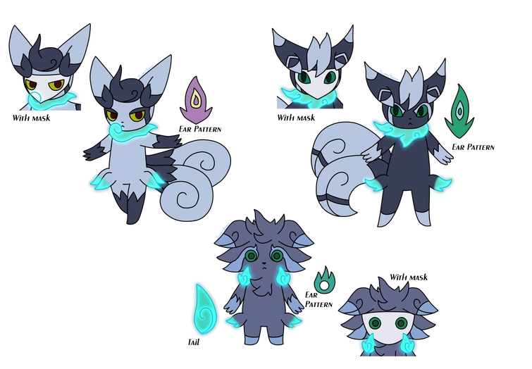 Galarian Espurr and Meowstic | Fandom