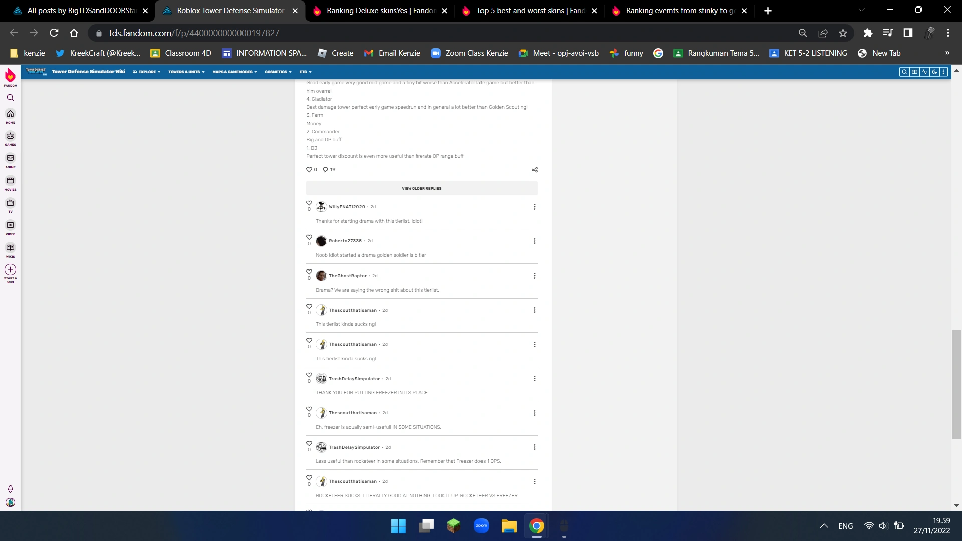what is going on in the tds community bro💀💀 | Fandom
