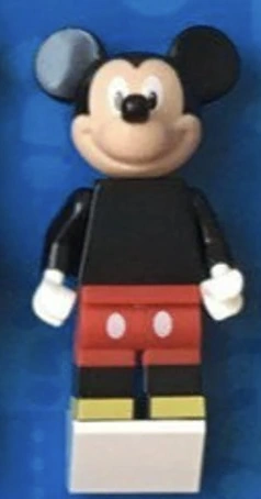 LEGO Mickey Mouse in blue background | Fandom