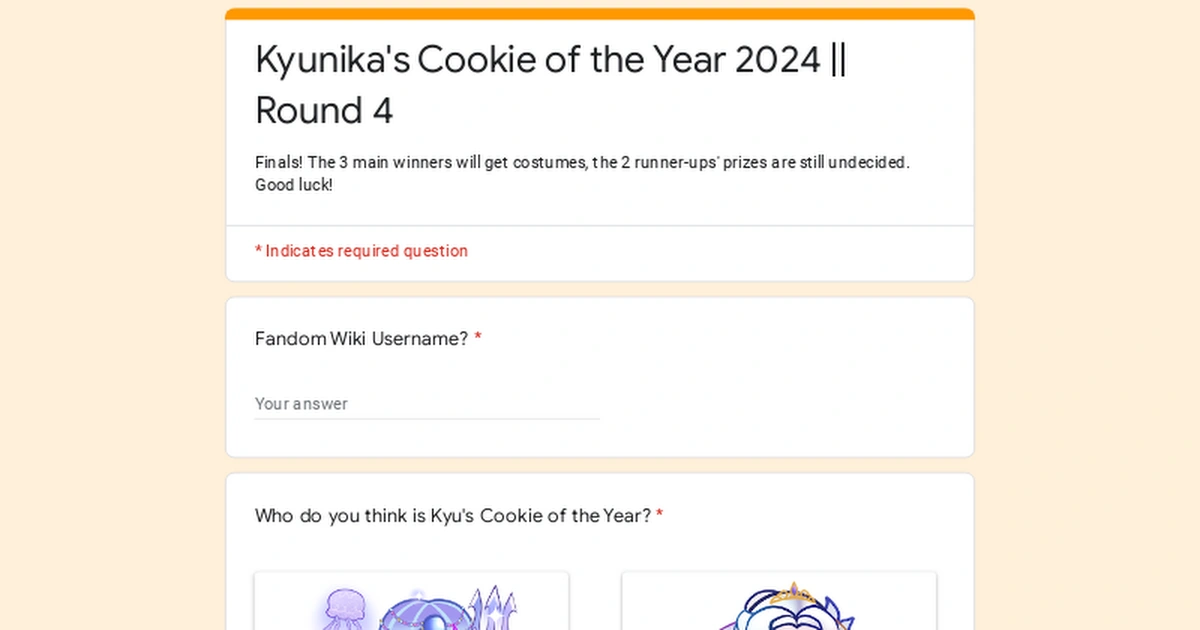 Kyu's COTY Round 4/FINALS!! | Fandom