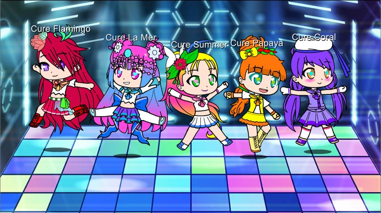 (Re)Making every cure on Gacha (PART 4: The Tropical Rouge Cures!) | Fandom