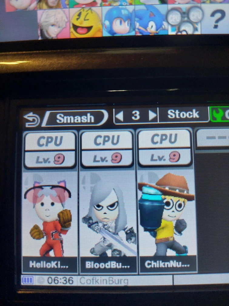 Bunny Cat's Smash Bros. 3DS Mii tournament fight sign up thing | Fandom