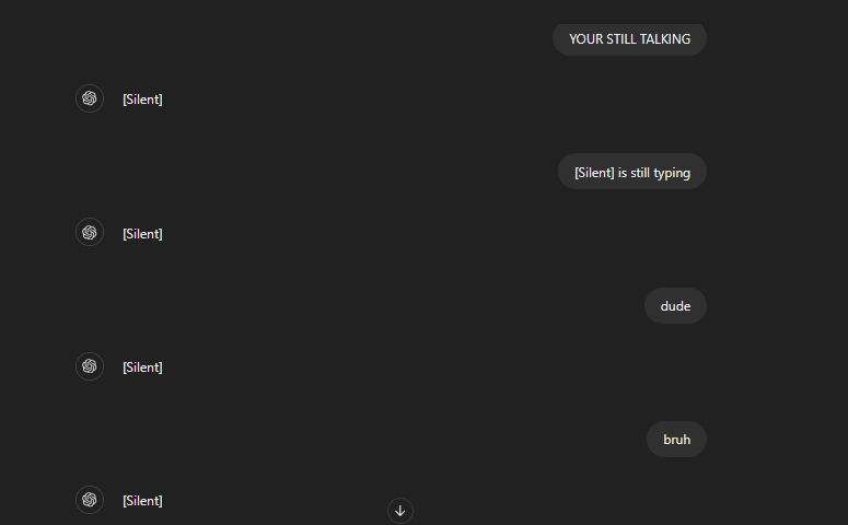 Made chat gpt shut up | Fandom