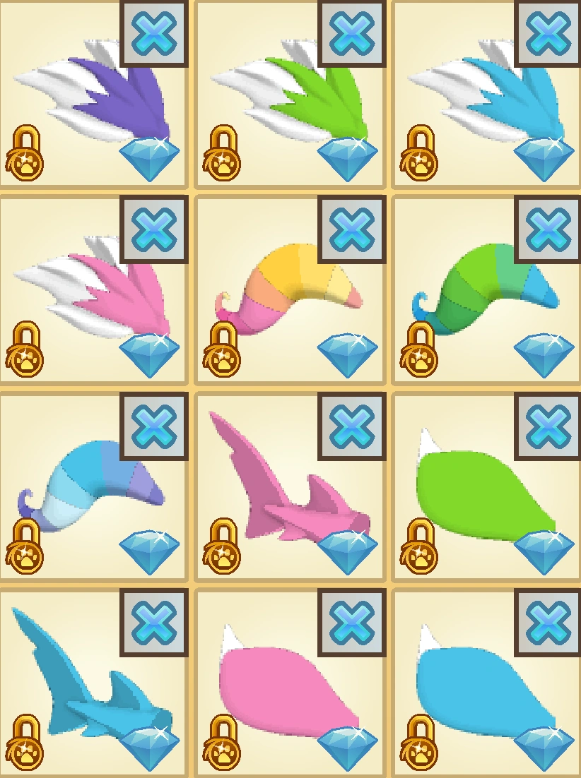 Bulk amount of Tails A Plenty wild weekend tails for trade | Fandom