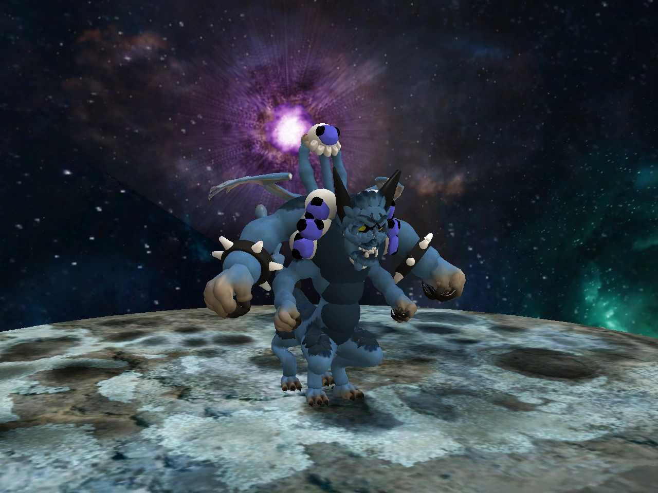 the blue guy from cat game | Fandom