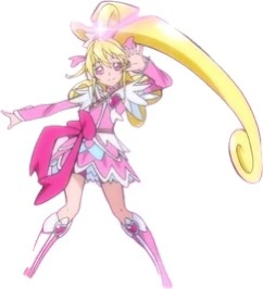 Cure heart transformation pose in no background | Fandom