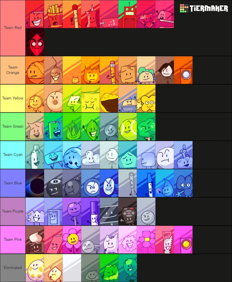 BFDI Fan-Voting 4 | Fandom