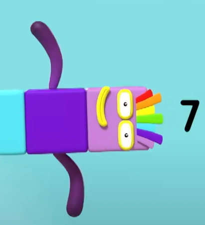 "oh crap im gonna fall" -numberblock 7 | Fandom