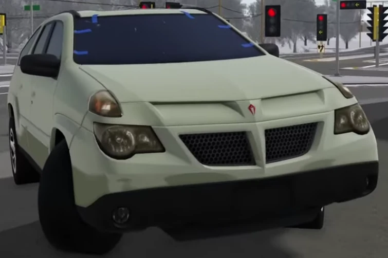 My new Aztek. I made the license plate just like the real car in ...