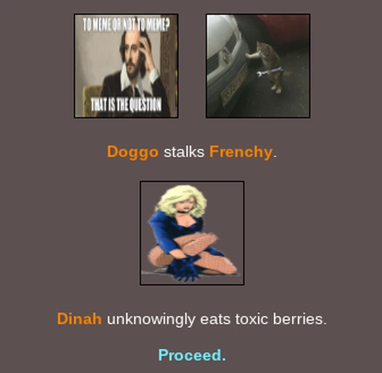 Fanon-Canonical Dead Fight Hungry Activities | Fandom