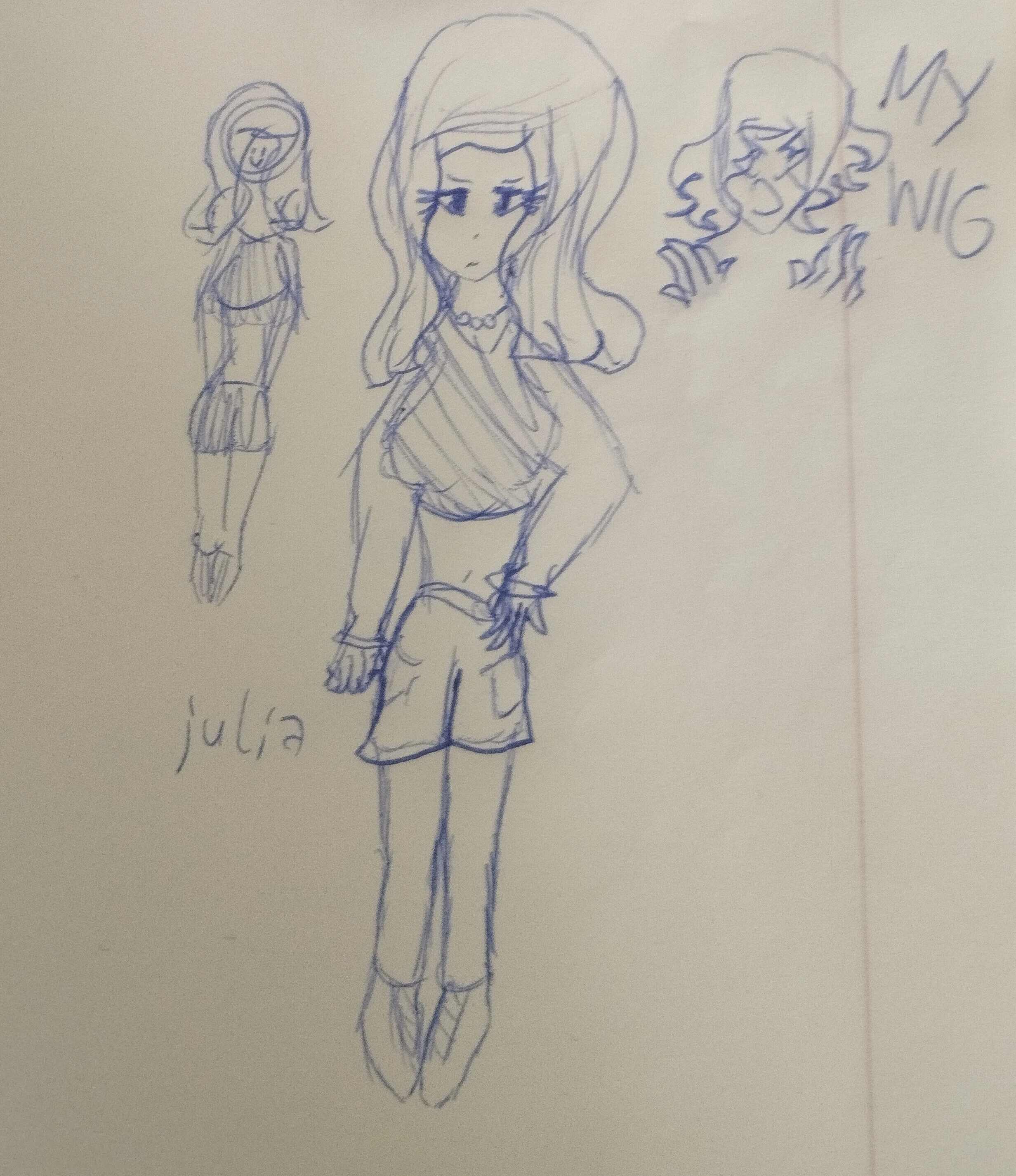 i attempted to draw julia,, | Fandom