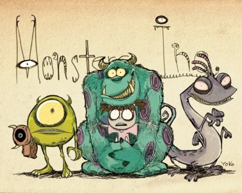 if tim burton made monsters inc. | Fandom