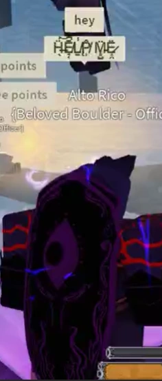 what's up with people outta nowhere saying words like "help me" with ...