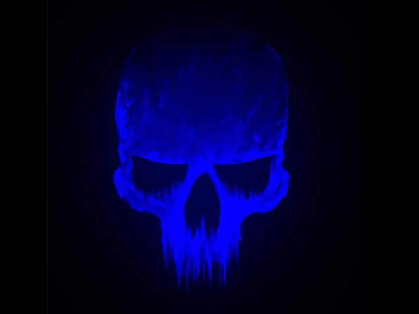 Blue skull | Fandom