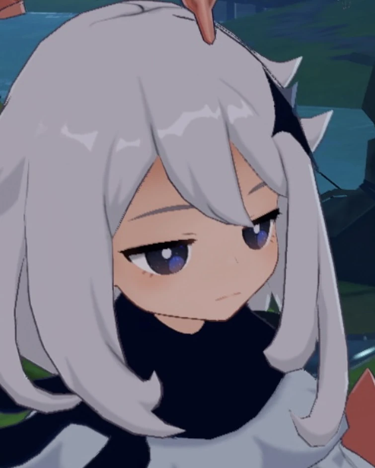 Paimon hearing people call her emergency food for the 82373828382918th ...