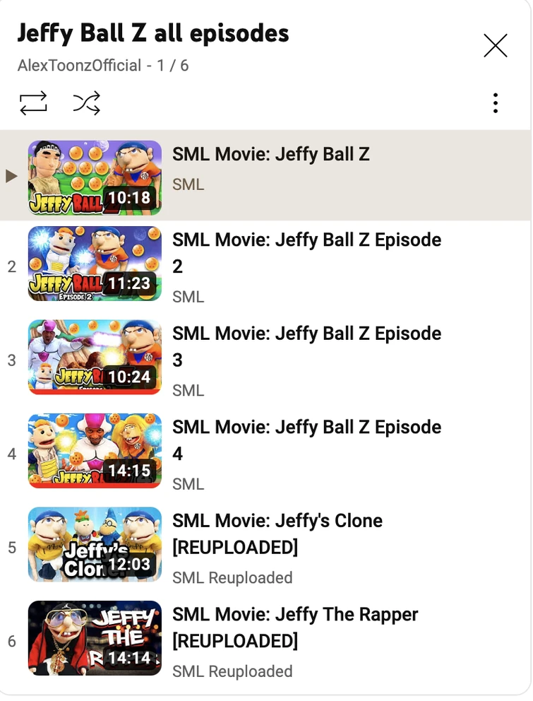 Jeffy's Clone and Jeffy The Rapper, my favorite Jeffy Ball Z episodes ...