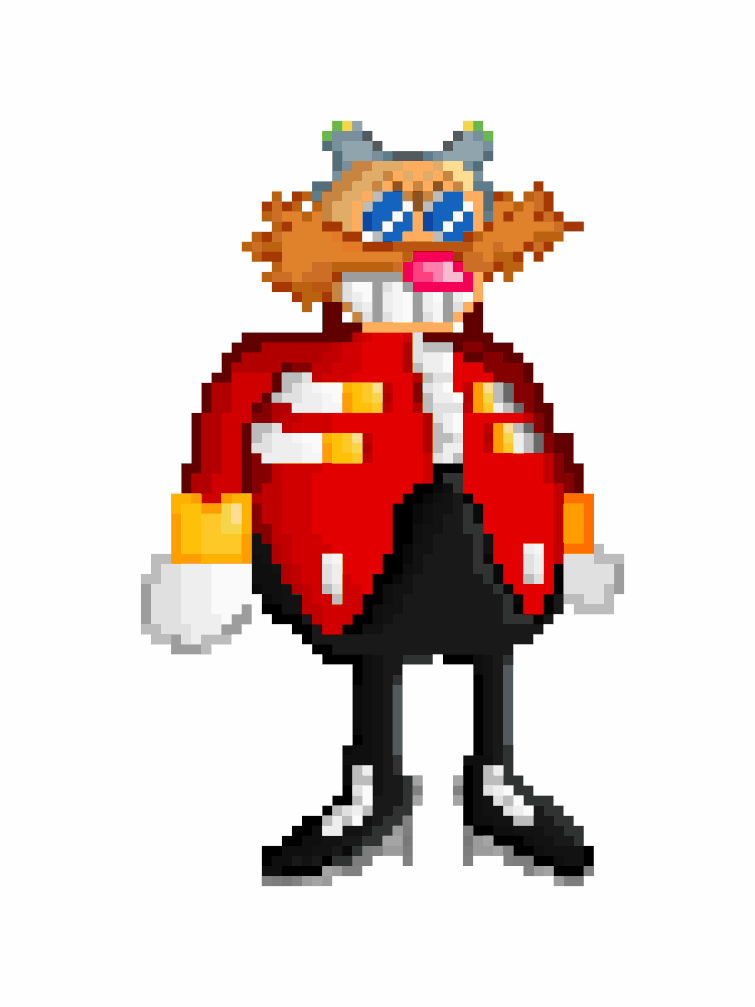 Eggman Pixel Art | Fandom