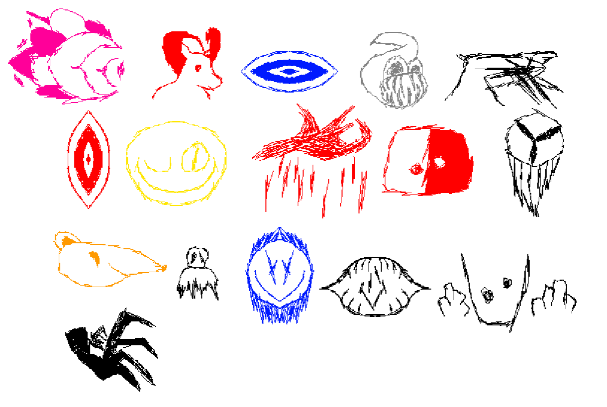 some 'icons' i made for the entities | Fandom