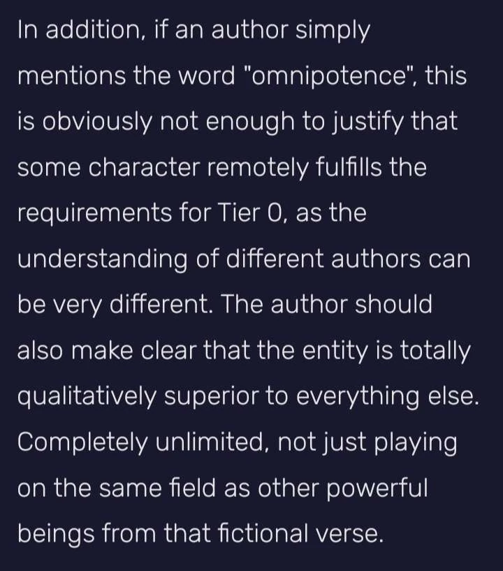 Tier 0 clarification | Fandom