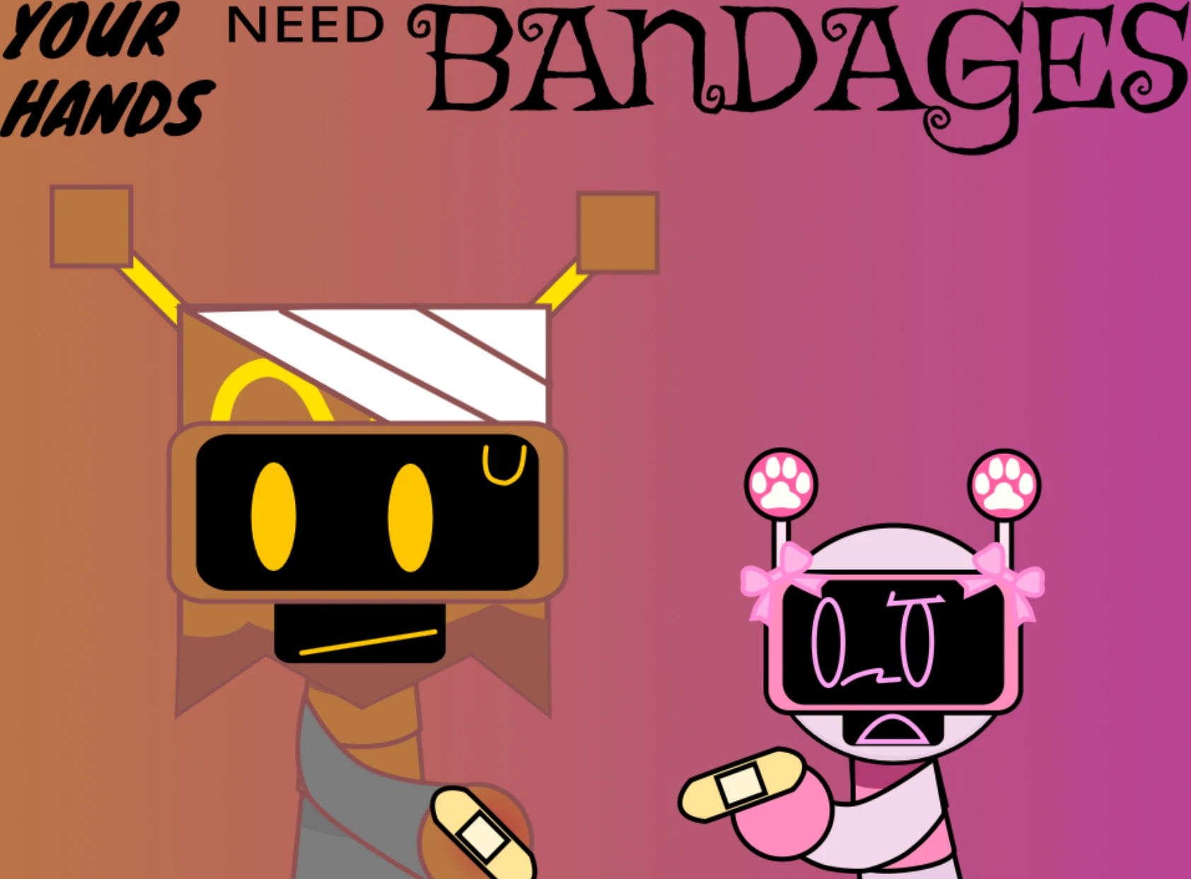 Hand-bandaging project..😔 | Fandom