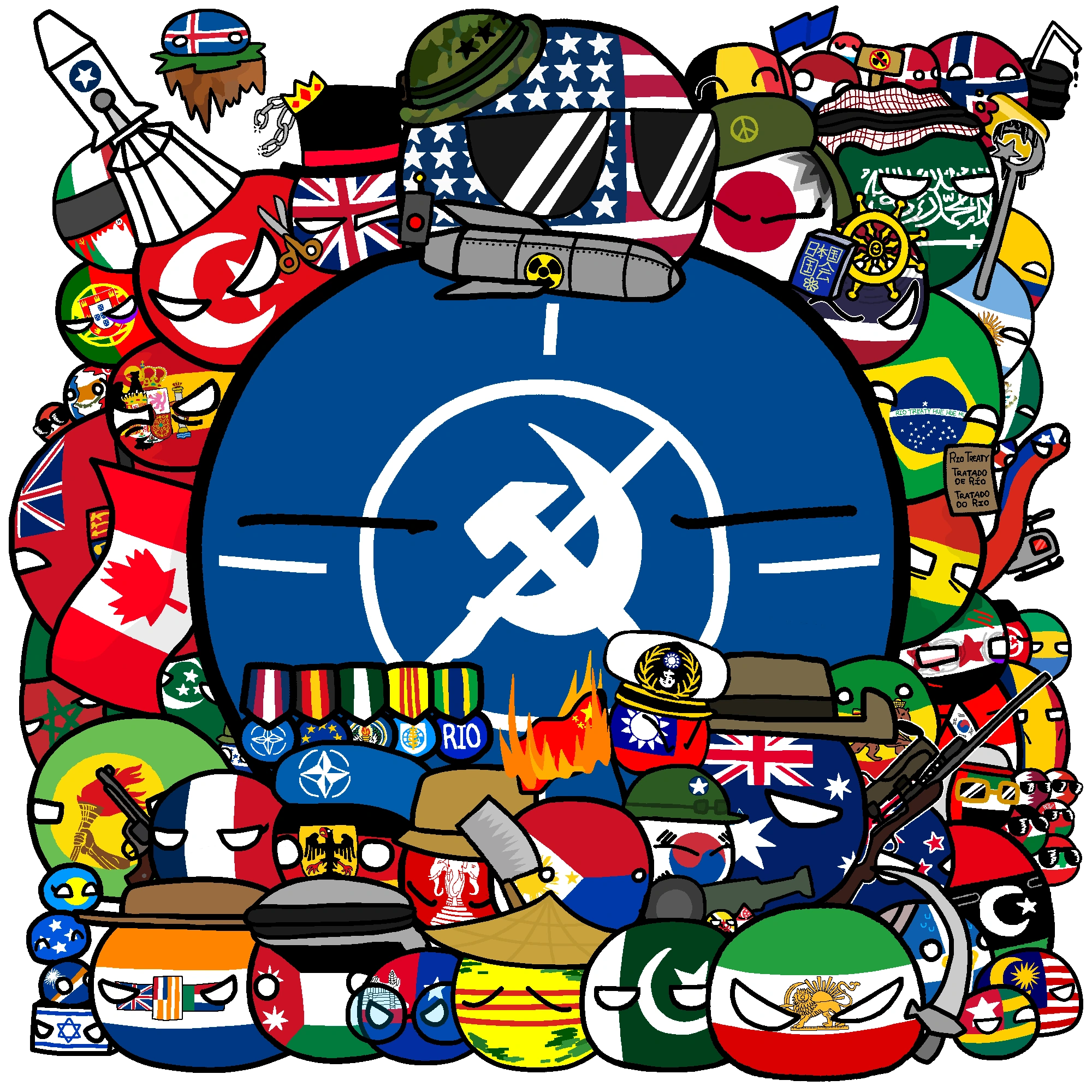 Western Bloc countryballs art | Fandom