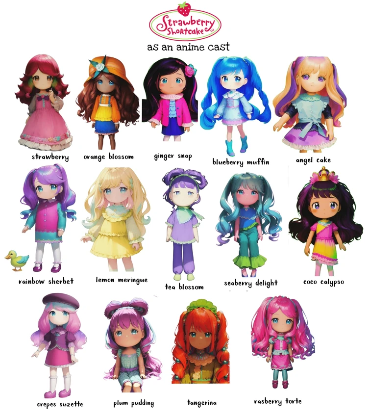 Strawberry Shortcake 2003 as an anime! | Fandom