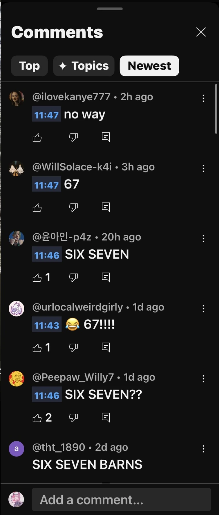 WHY IS IT ALL JUST 67???? | Fandom