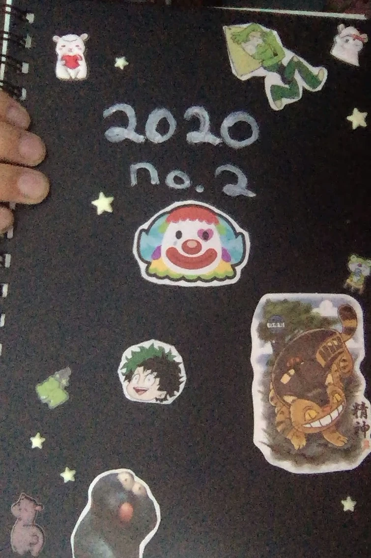 EYYY I put stickers on my sketchbook | Fandom