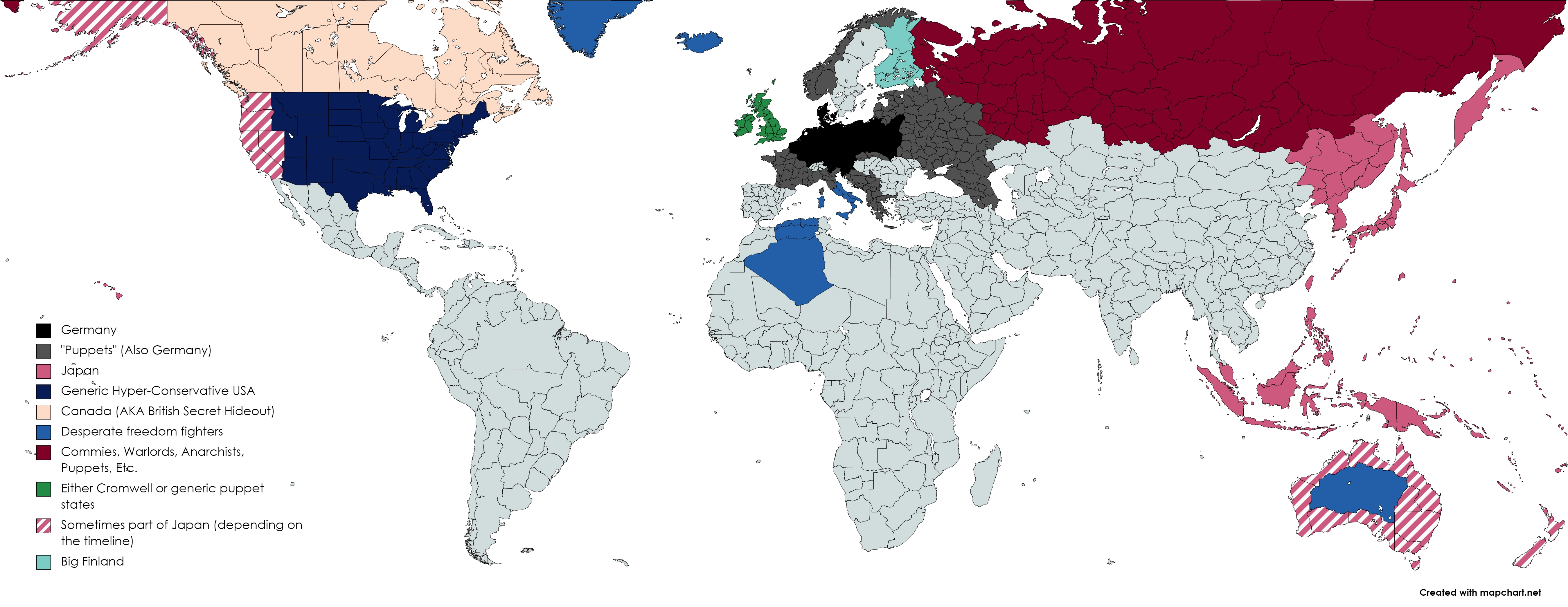 Every Axis Victory timeline ever | Fandom