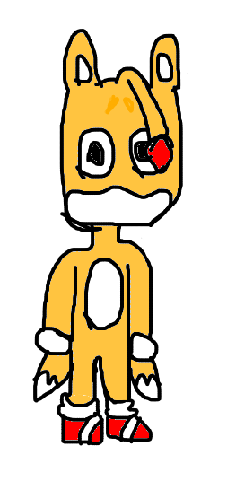 Cringe drawing with Tails Doll | Fandom