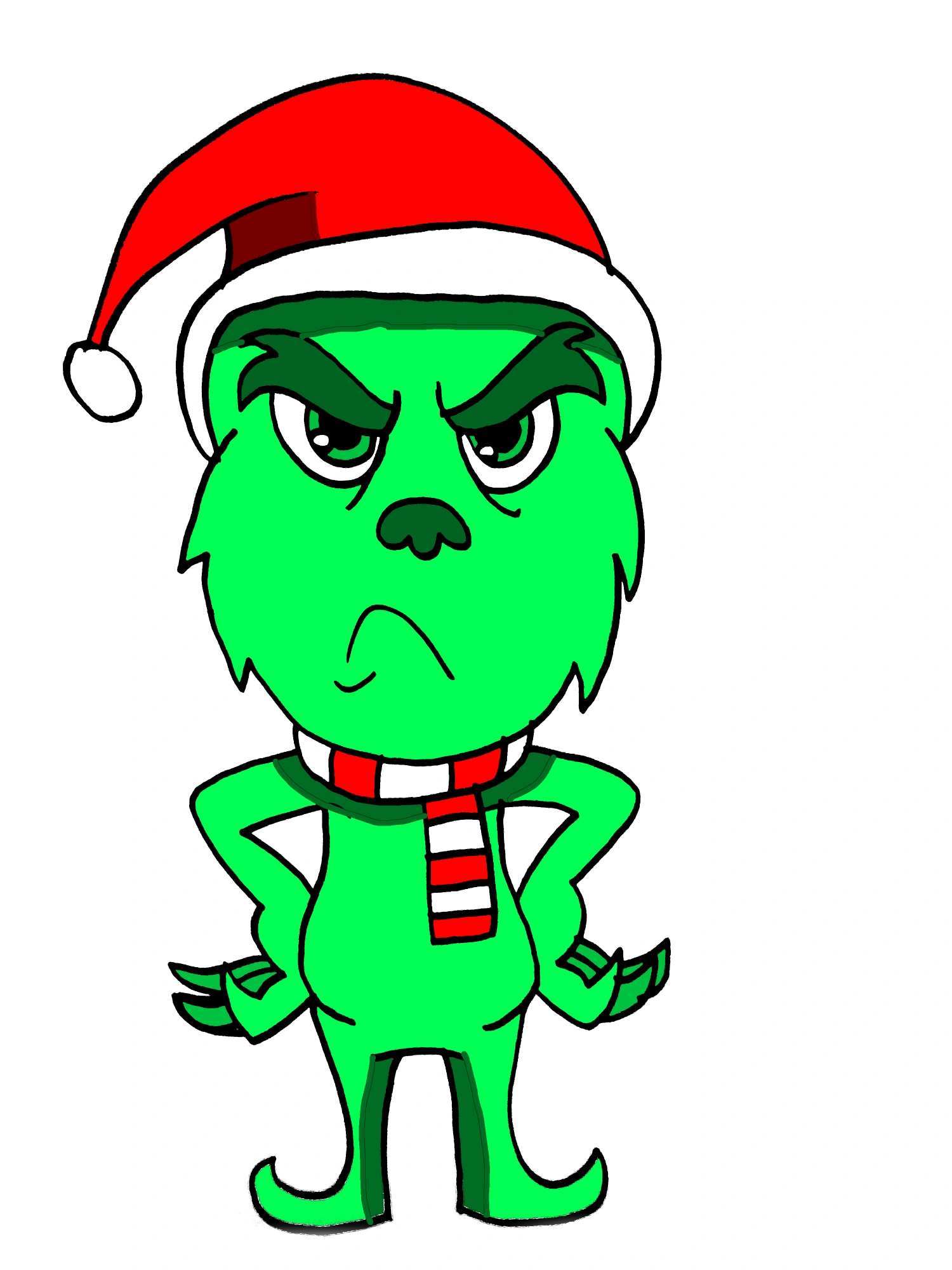 My drawing of The Grinch | Fandom